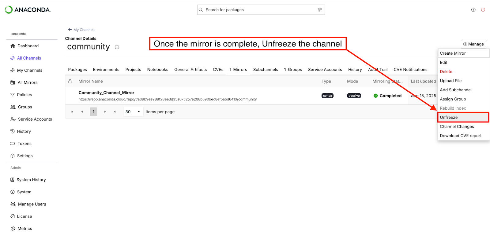 How to Enable the Community Channel for Package Security Manager On ...